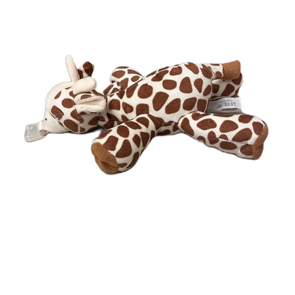 Philips | Toys | Philips Avent Giraffe Soothie Snuggle Pacifier Holder ...